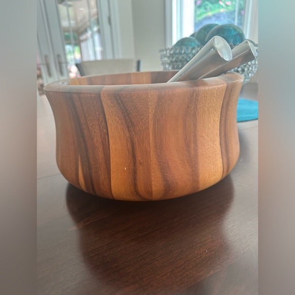 Nambe | Dining | Nambe Nara Salad Bowl Servers | Poshmark